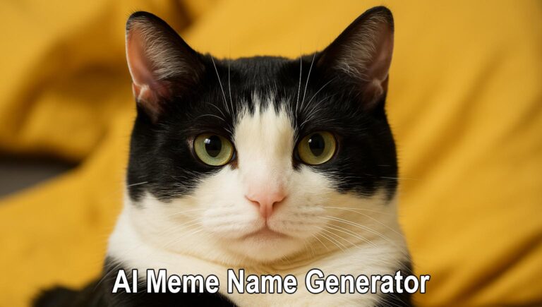 AI Meme Name Generator – Create Hilarious, Viral-Worthy Names in ...